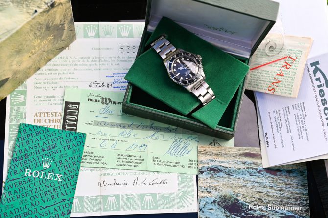 Rolex Sea-Dweller 1665 MK 3 „Great White“ – Full Collector’s Set - PS ...