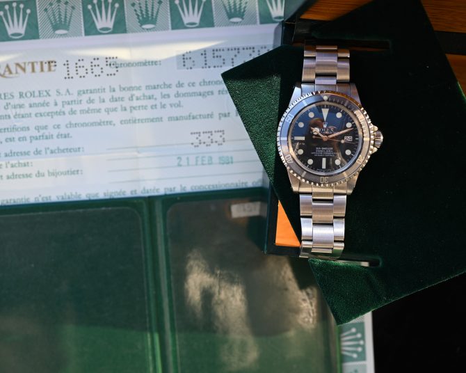 Rolex Sea-Dweller 1665 MK 1 – „The Great White“ im TOP Zustand mit ...